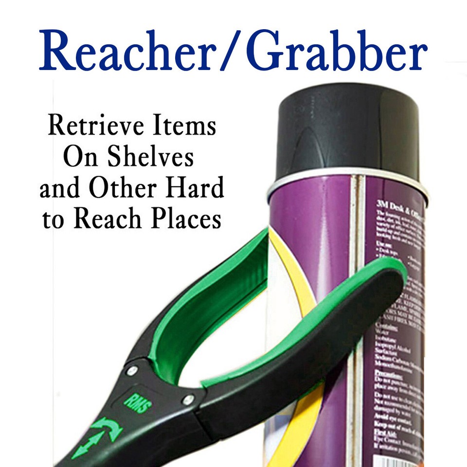 RMS Handi-Grip Reacher Grabber Aid w/4 Color Choices / 26", 32", 19" or ...