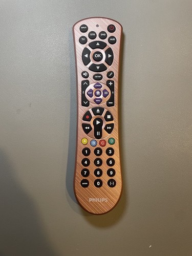 Philips 4-Device Universal Remote Control, Brushed Rose Gold ...