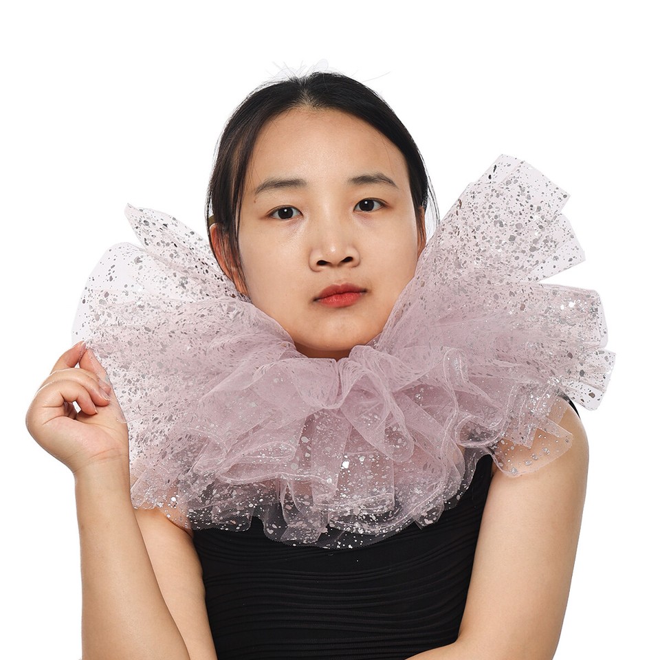 Elizabeth Lady Ruff Collar Neck Collar Circus Collar Cosplay Props ...