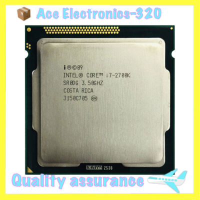 Intel Core 3.5GHz i7-2700K SR0DG Quad-Core LGA 1155 Socket H2 CPU ...