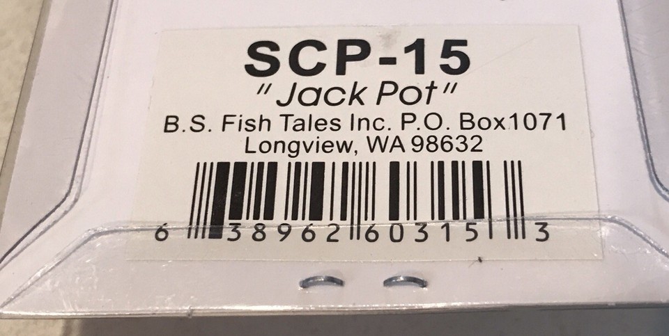 BRAD’S BRADS Super Bait Cut Plug UV JACK POT SCP-15 Fishing Bait Lure ...