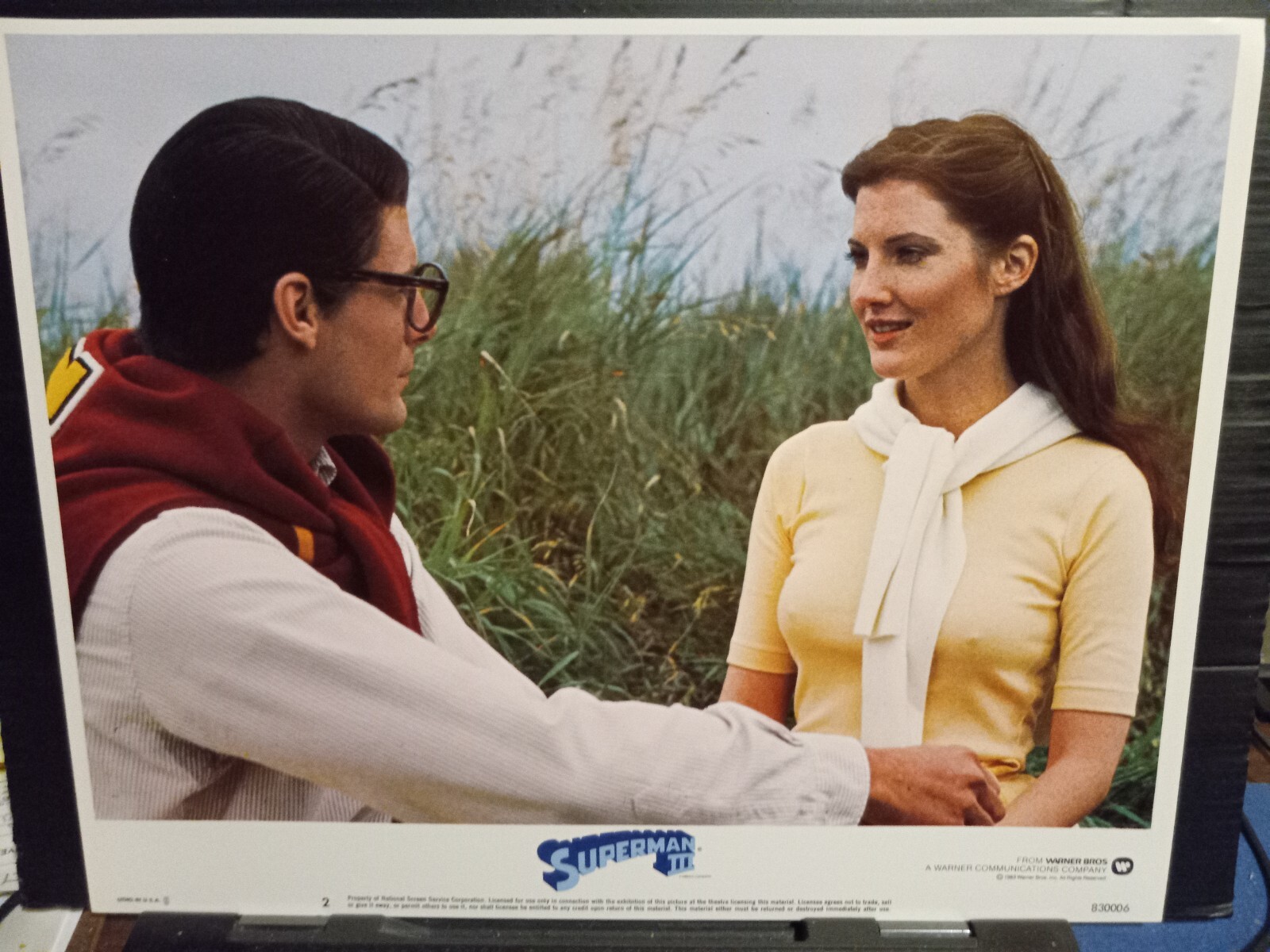 Lobby Card 1983 SUPERMAN III Christopher Reeve as Clark Annette O'Toole ...