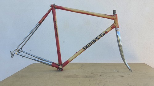 Campagnolo 53x53 Professional Steel Free Frame For Moser Record | eBay UK