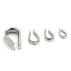 Stainless Steel Wire Rope Thimbles Thimble Eyes For Wire Rope 2 3 4 5 6 ...