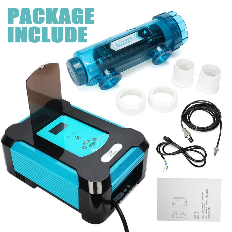 55000 Gallon - Complete Salt Chlorinator System for Above Ground Pools ...