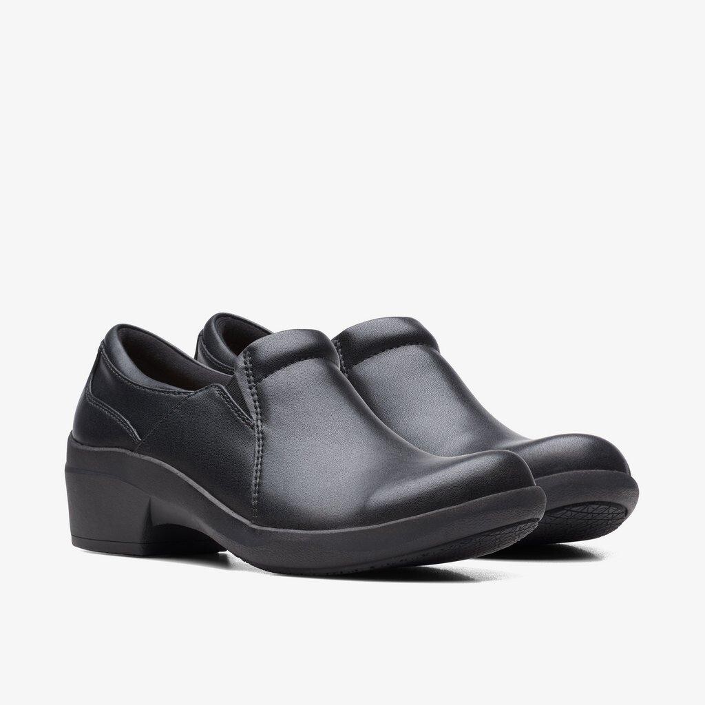 Clarks Women's Talene Pace Black Leather 26171331 Sz 11 NIB msrp $95 | eBay