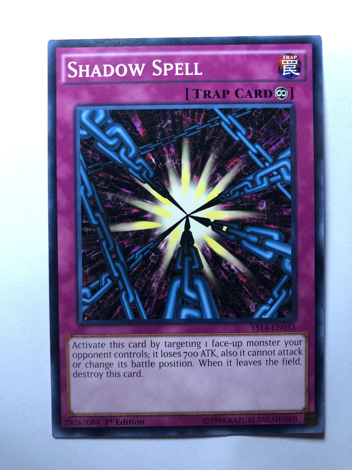 Yugioh! Shadow Spell - YS14-EN035 - Common - 1st Edition LP | eBay