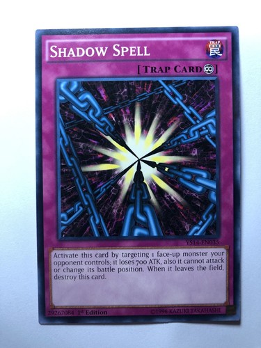 Yugioh! Shadow Spell - YS14-EN035 - Common - 1st Edition LP | eBay