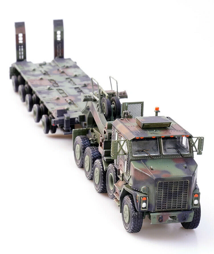 Military Tank Transport Truck
