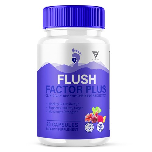 Flush Factor Plus Supplement for Mobility & Gut Support (60 Capsules ...