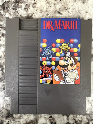Dr. Mario Nintendo NES Video Game Cartridge 45496630621 | eBay