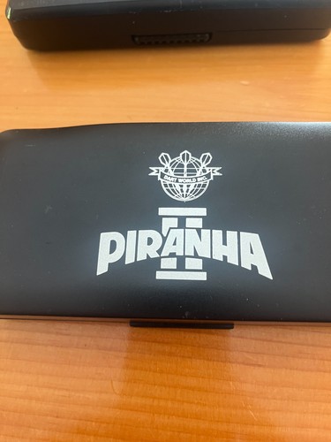 Piranha Razor Grip Steel Tip Darts 90% Tungsten w/ Case 3 Darts ...