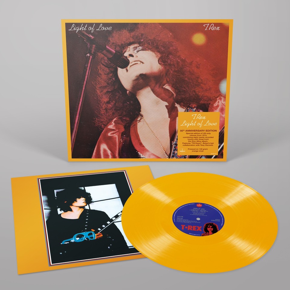T.Rex Light of Love (Vinyl LP) 50th Anniversary 12" Album Coloured ...
