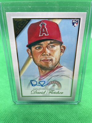 DAVID FLETCHER 2019 TOPPS GALLERY BASEBALL AUTOGRAPH RC Auto Los ...