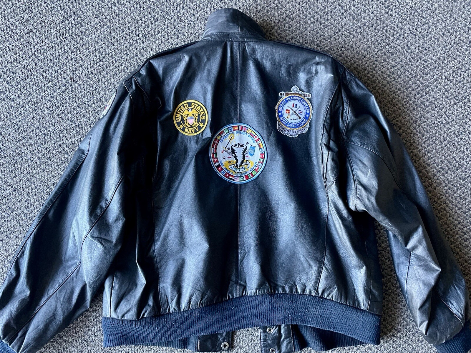 Vintage Black Leather Honda VTX Jacket Patches Size L | eBay
