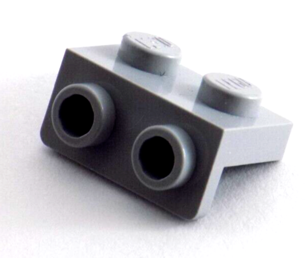 20 LEGO Dark Grey Bracket Modified Plate 1 x 2 - 1 x 2 (99781) - (20 ...