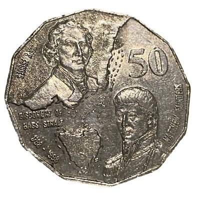 rare australian 50 cent coins (Bass and Flinders) | eBay