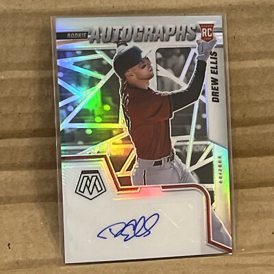 2022 Panini Mosaic Autographs Drew Ellis RC Refractor | eBay