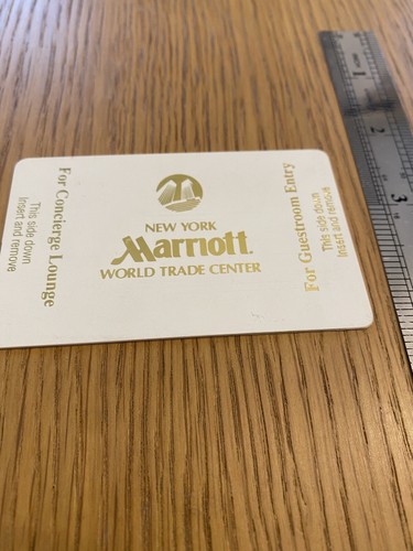 carte chambre hotel Marriott World Trade Center | eBay