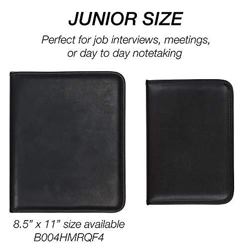 Mini Professional Padfolio Business Portfolio Black Includes 5x8 ...