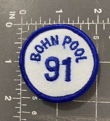 Bohn Pool 91 Patch YMCA of Lenawee County Adrian Michigan Waverunners ...