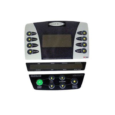 Matrix Ascent I5x-G3 Elliptical Display Console Keypad Overlay ...