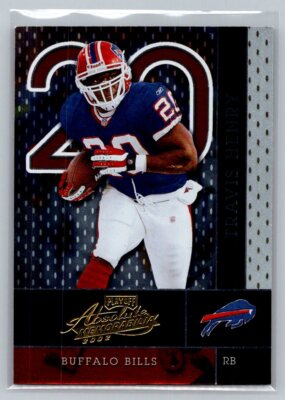 2002 Playoff Absolute Memorabilia #138 Travis Henry Buffalo Bills ...