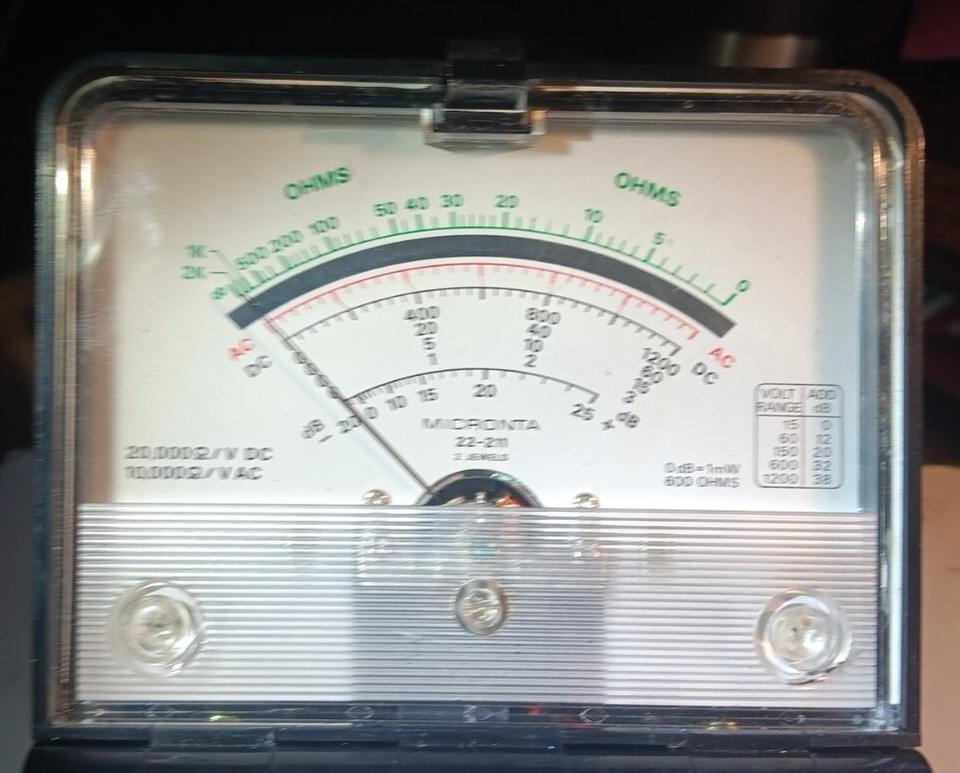 Micronta 22-211 Analog Multimeter. Fully Tested | eBay