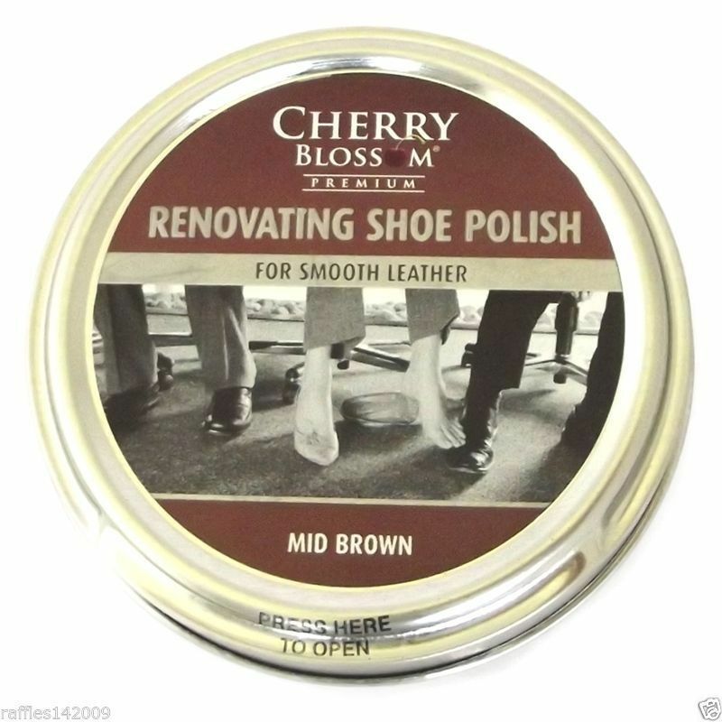 Cherry Blossom Premium Renovating Shoe Polish Smooth Leather Boot ...