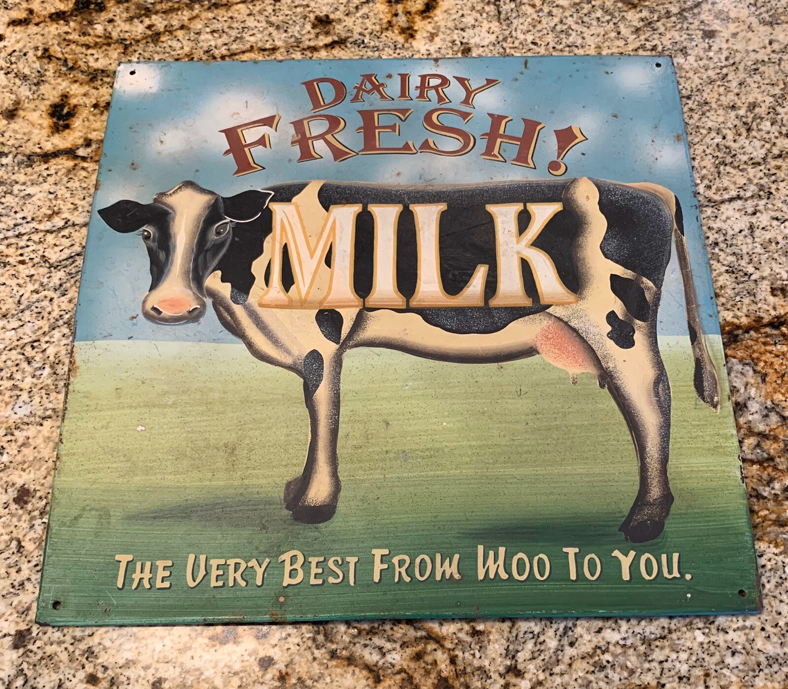 Fresh Milk Sign