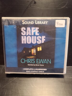 Shelf218 Audiobook~safe house- Chris ewan- unabridged-9cds | eBay