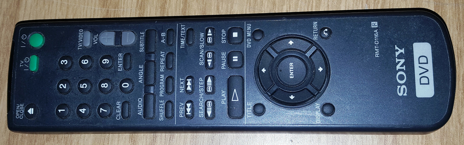 Genuine/OEM Sony DVD Remote Control RMT-D116A DVP-S350 DVP-S36 DVP-S360 ...