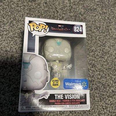 Vision GITD Funko Pop Vinyl The Vision 824 Marvel Wandavision ...