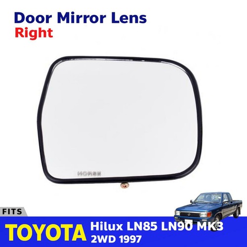 Side Door Mirror Glass Lens Right Fits Toyota Hilux LN85 LN106 4Runner ...