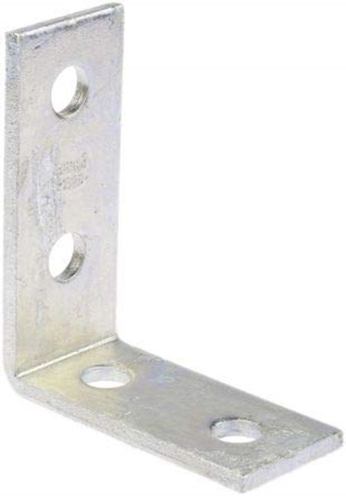 1 x Unistrut P1325 90 Degree Angle Bracket 4 Hole, Silver, Set of 10 ...