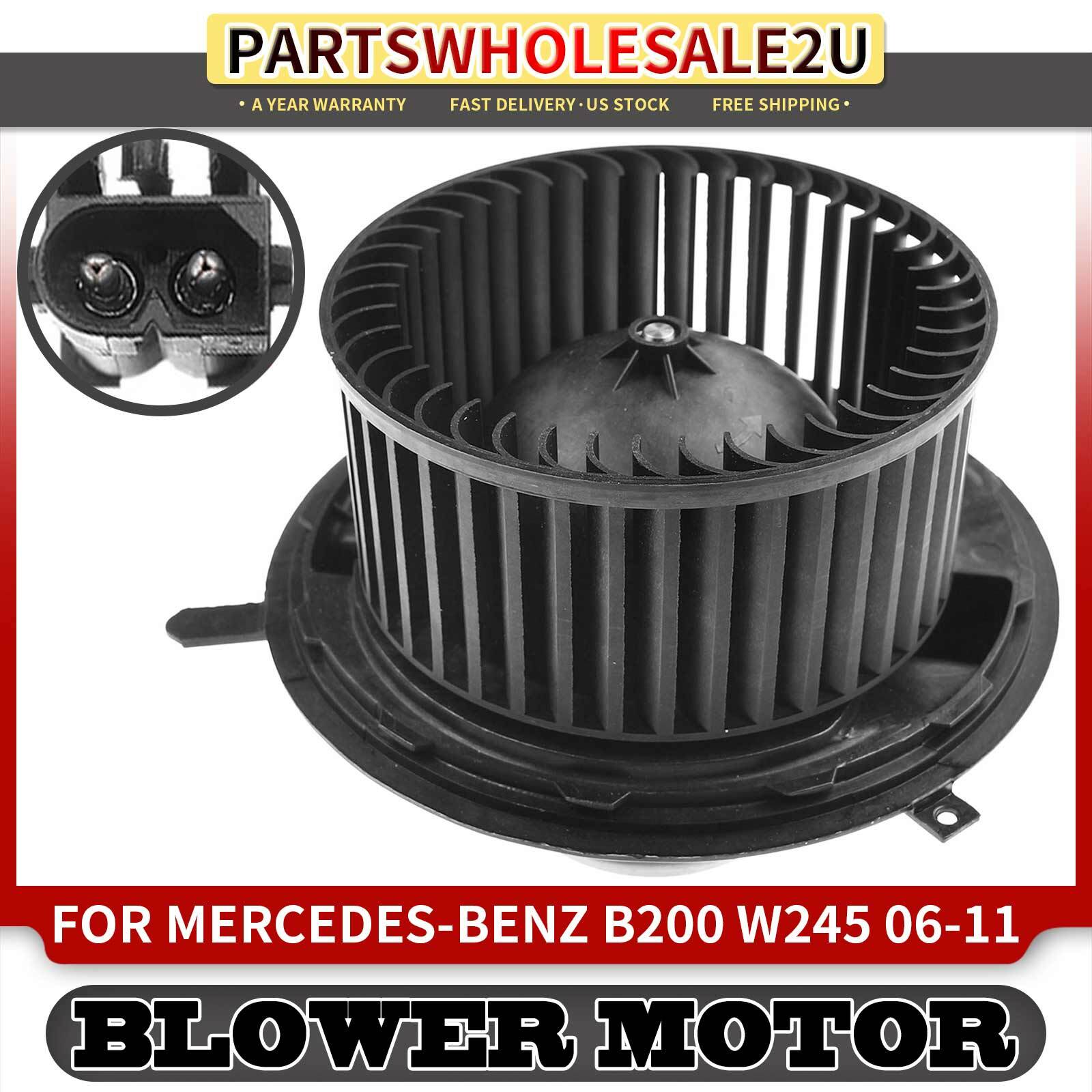 Heater Blower Motor with Wheel for Mercedes-Benz W245 B200 2006 2007 ...