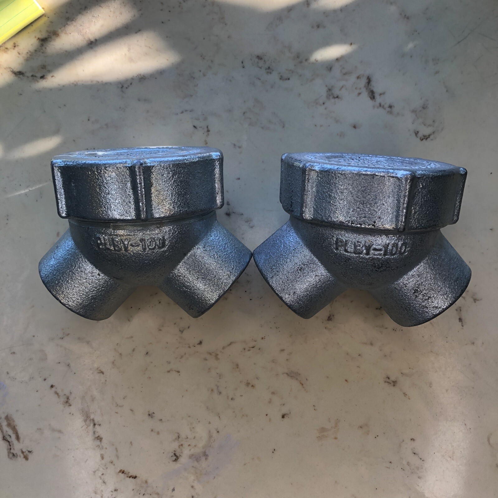 X2 Peco PLBY 100 explosion Proof LB For Rigid Conduit 1” capped | eBay