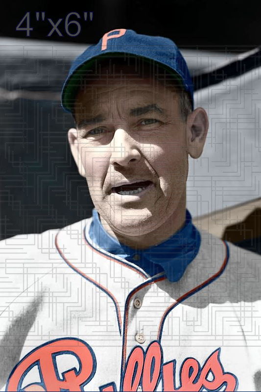 Spud Davis - 1939 Philadelphia Phillies - choose a style - colorized ...