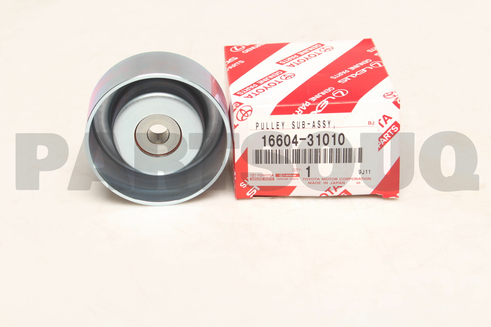 1660431010 Genuine Toyota PULLEY SUB-ASSY, IDLER, NO.2 16604-31010 | eBay