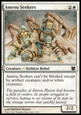 Carte MAGIC MTG MODERN MASTERS MMA #3 Amrou Seekers FOIL | eBay