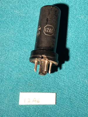 Vacuum tube, RCA type 12A6, tested good | eBay