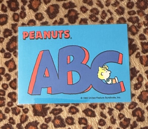 1992 ProSports Peanuts Classics Peanuts ABC #20 | eBay