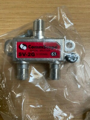 Comscope SV-2G 2-way Digital Splitter 5-1002MHz Forward and Return VOIP ...