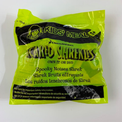 Wendy’s 2013 Kids Meal Toy Scared Shrekless SPOOKY NOISES SHREK Figure ...