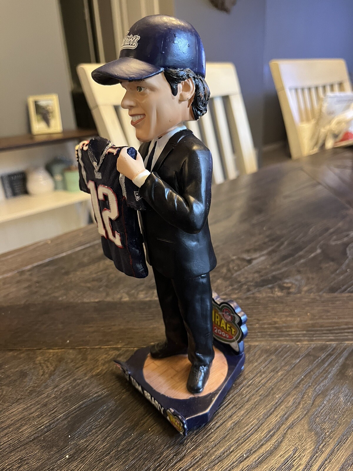 Tom Brady Draft Day Bobblehead- Rookie Goat Ultra Rare Mint. New ...