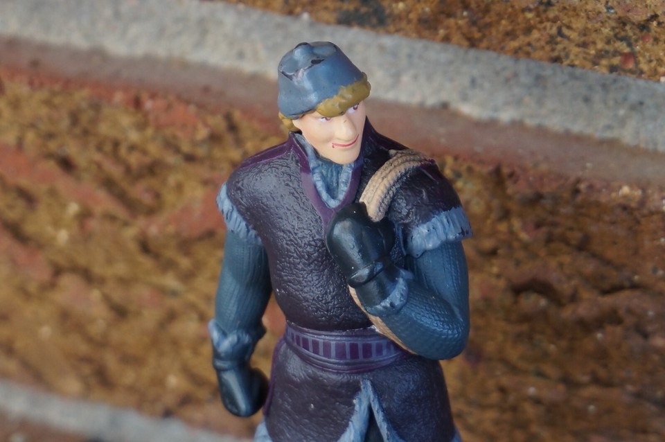 Disney Store FROZEN Kristoff MINI Figure 4" Toy Plastic Doll from ...