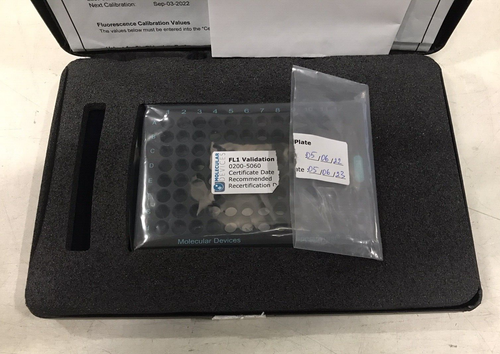Molecular Devices 0200-5060 Spectratest Fl1 Fluorescence Validation ...