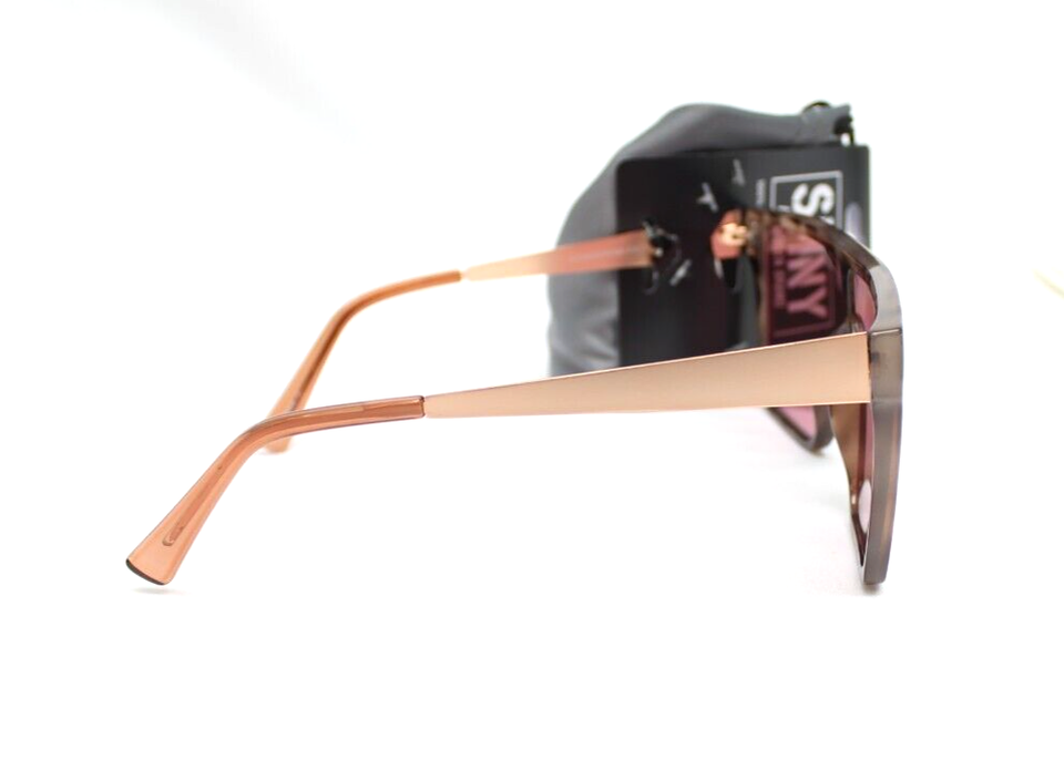 SMNY by SM Pink Tortoise Shell & Rose Gold Sunglasses w Case 100%UV ...