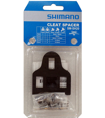 Shimano SM-SH20 SPD-SL Cleat Spacer Set | eBay UK