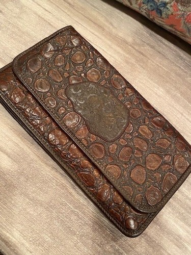 carlos falchi vintage embossed - Gem